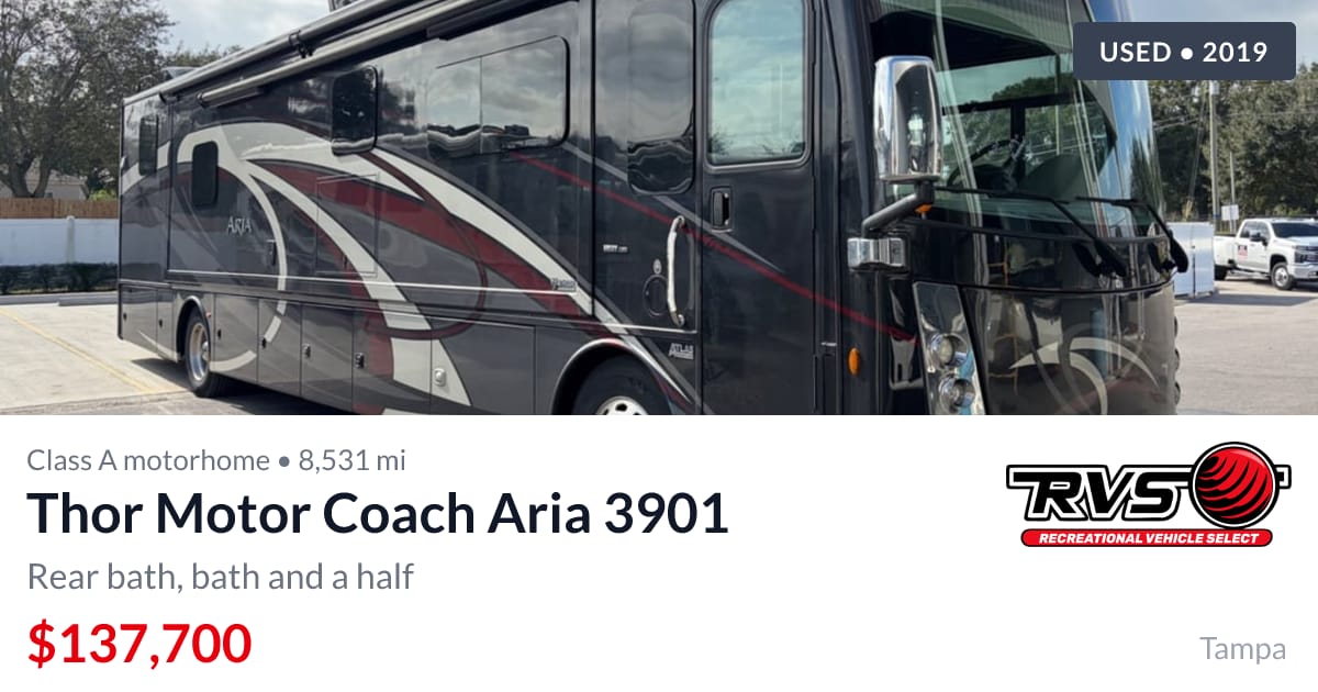 2019 Thor Motor Coach Aria 3901 for sale - $137,700